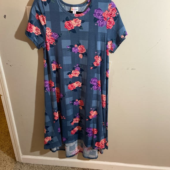 LuLaRoe | Dresses | Lularoe Carly Swing Dress Size Medium | Poshmark